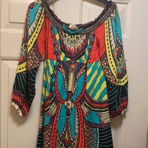 Flying Tomato | Dresses | Flying Tomato Dress Colorful | Poshmark
